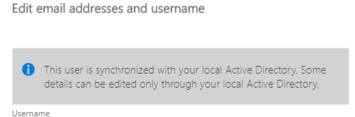 Adding email alias when using Azure AD Connect – Roland Thompson